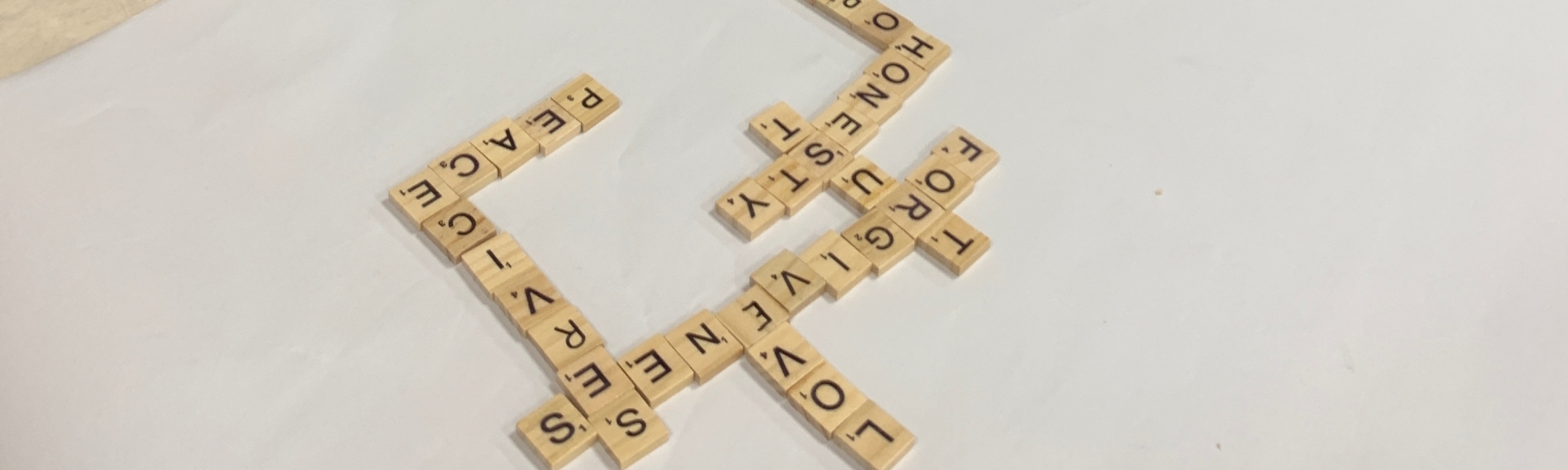 Scrabble Prayers | Ethos at Archbishop Temple Multi Academy Trust